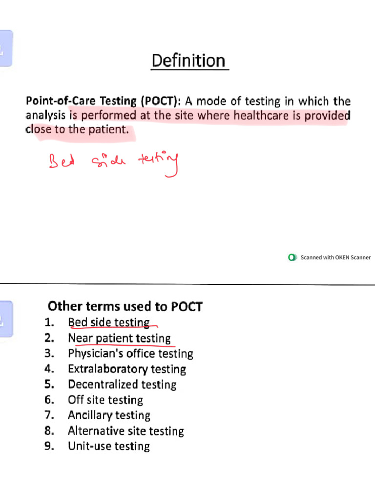 Poct | PDF
