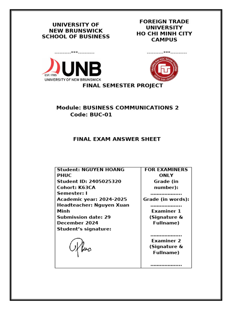 Final Semester Project | PDF
