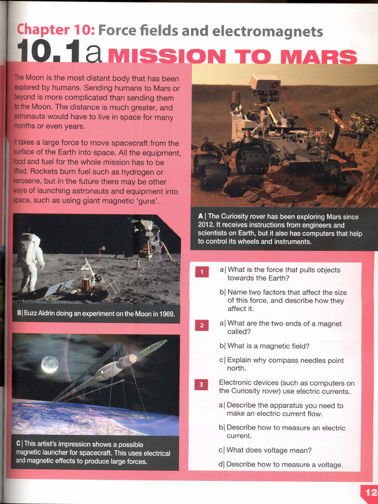 Exploring Science 3 Chapter 10 | PDF