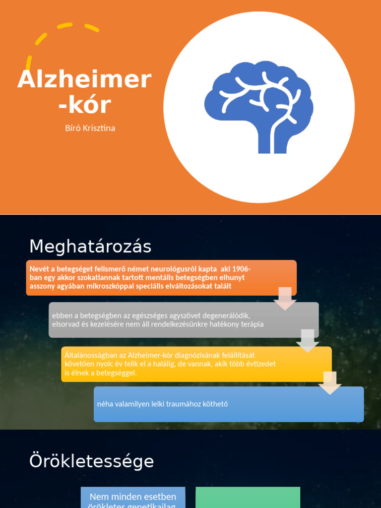 Alzheimer Kór | PDF