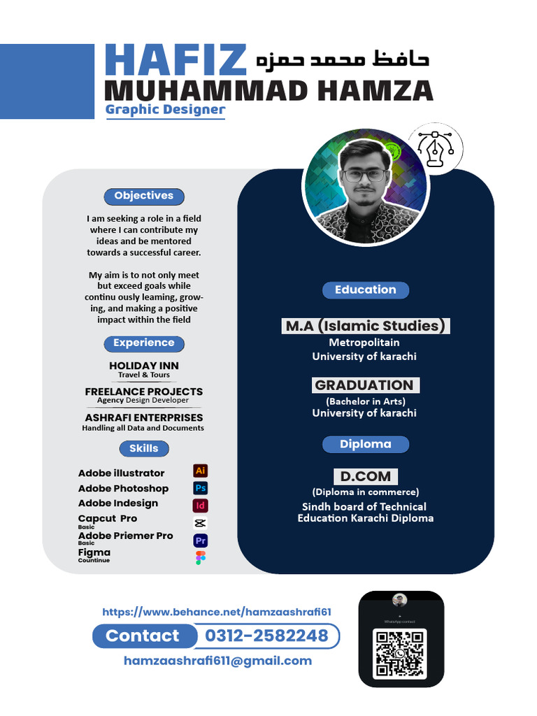 Resume Hafiz Muhammad Hamza | PDF