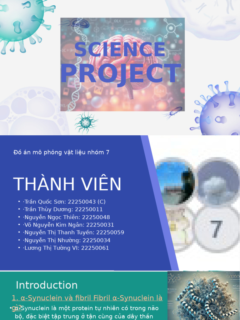Blue and White Professional Science Project Presentation | PDF