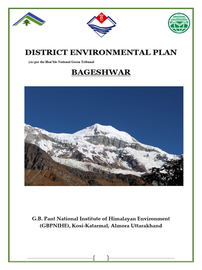 Draft Bageshwar 23rd Nov | PDF | Waste | Waste Management