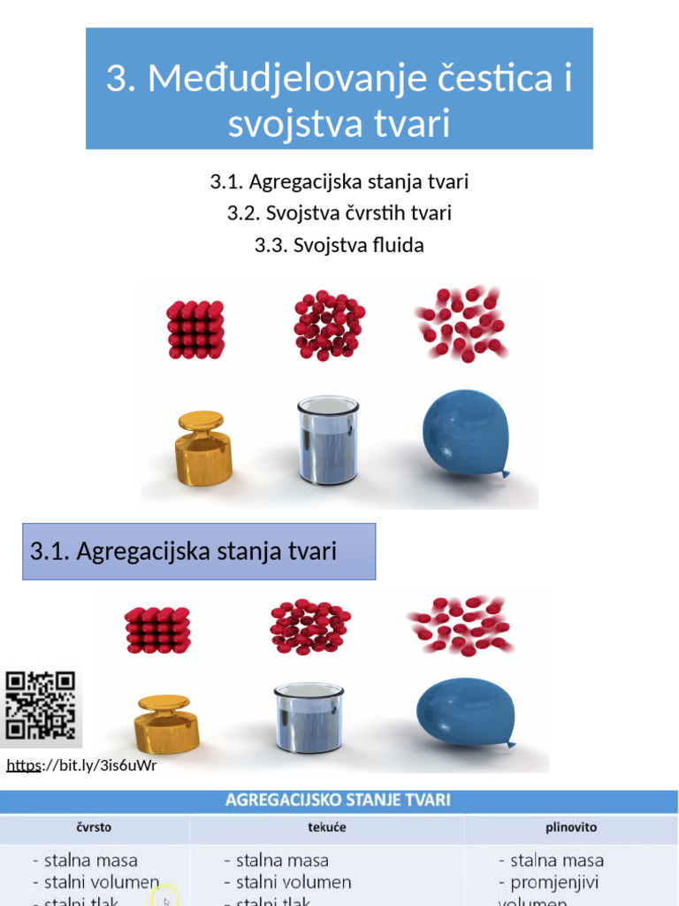 Agregacijska Stanja Tvari-2 | PDF