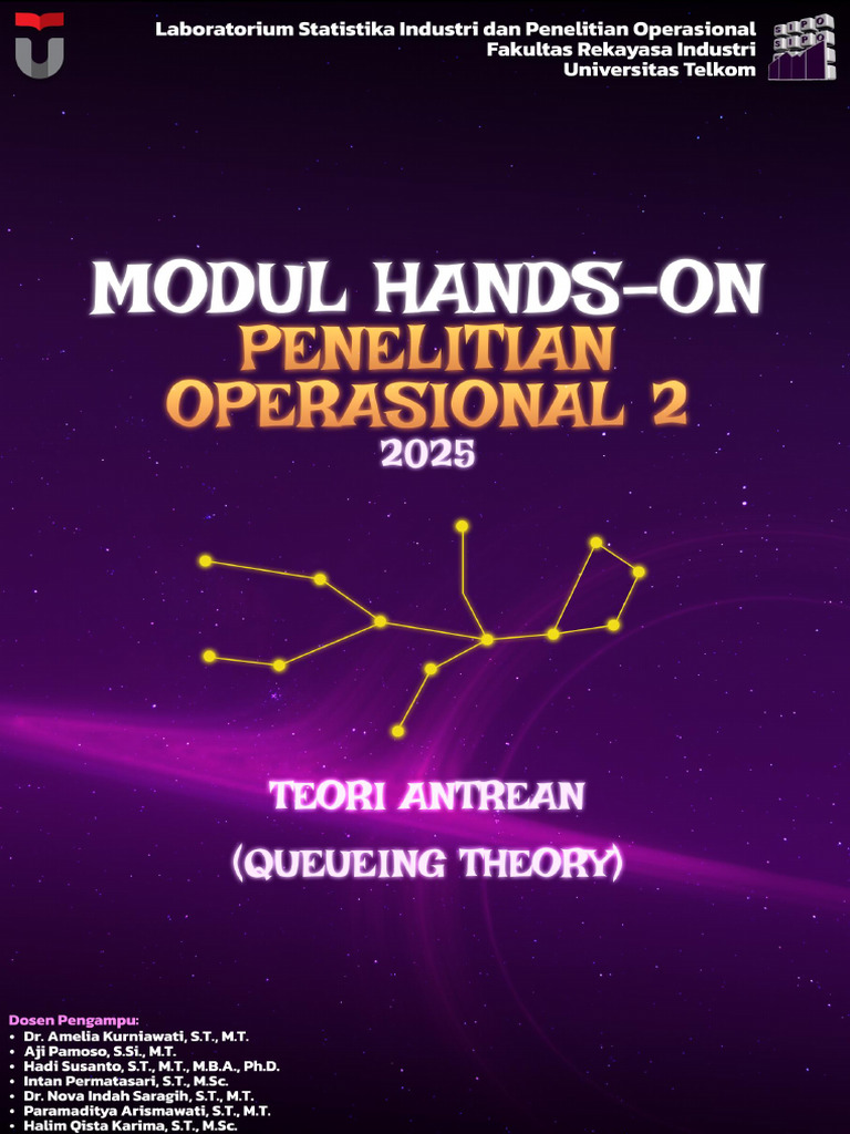 MODUL HANDS-ON QUEUEING THEORY [IND] | PDF
