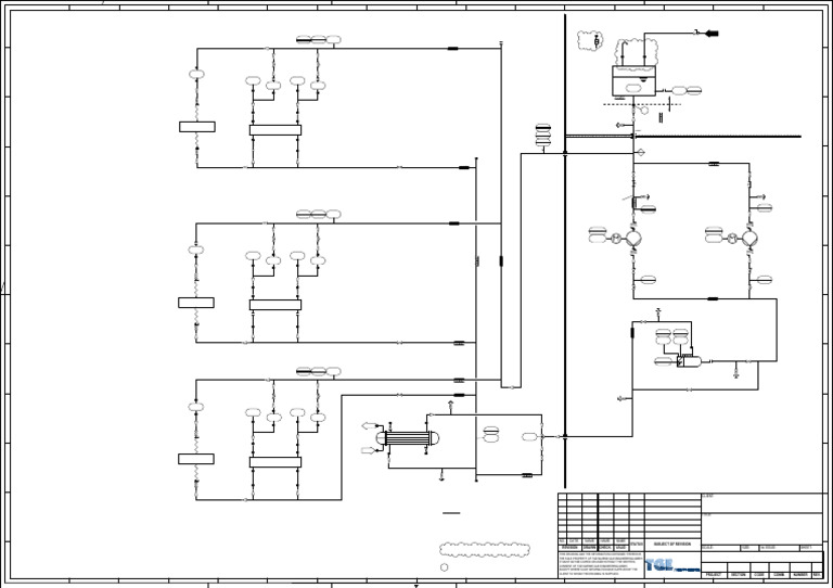 LPG Carrier Water Glycol System Diagram | PDF