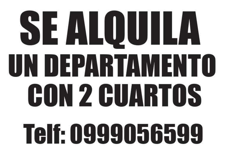 Se Alquila | PDF