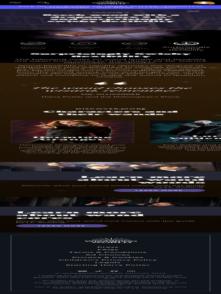 Beech Wood Wand Insights in Harry Potter | PDF | J. K. Rowling ...