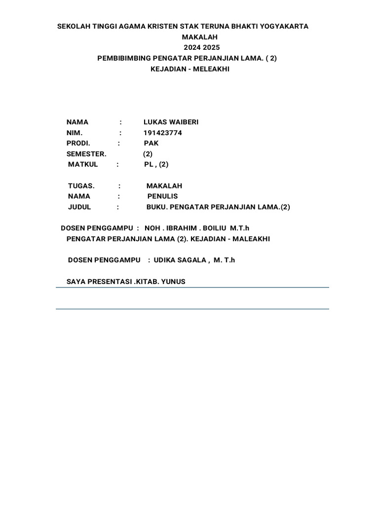 Laporan Baca Buku ppL2 | PDF