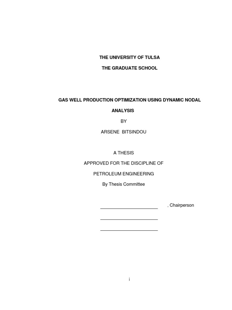 Gas Well Production Optimization Using Dynamic Nodal Analysis Pdf