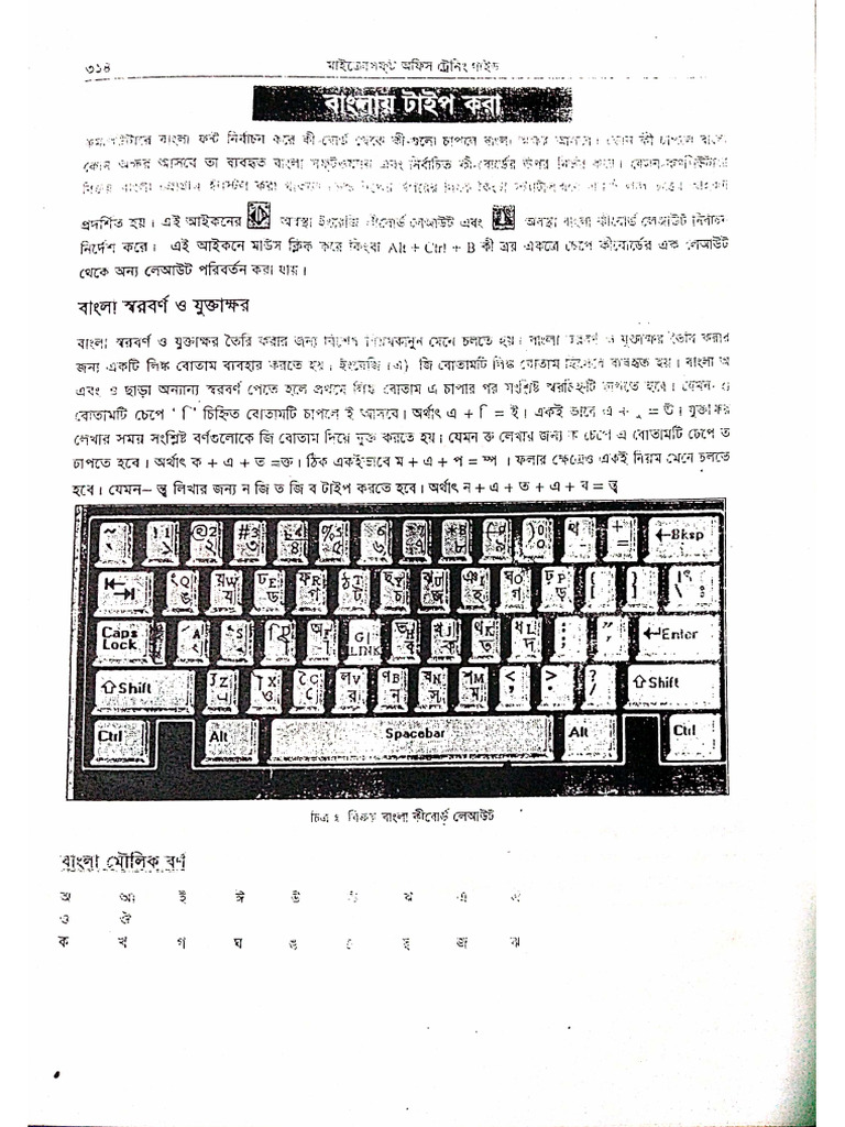Bangla Typing Tutorial 3 | PDF