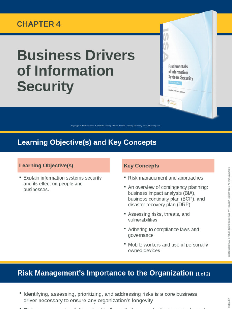 Chapter 4 Lecture Topics | PDF | Information Security | Risk Management