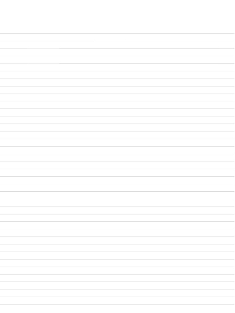 College Ruled A4 Size Paper Template | PDF