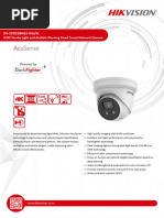 Ids-2cd7a46g2 P-Izhs 28y 29 28 5g 29 Datasheet | PDF | Field Of View | Infrared