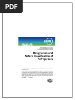 ASHRAE 34 - 2019 Designation and Safety Classification of Refrigerants ...