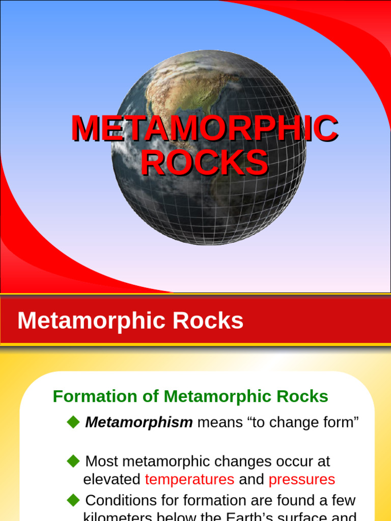 Metamorphic Rocks | PDF