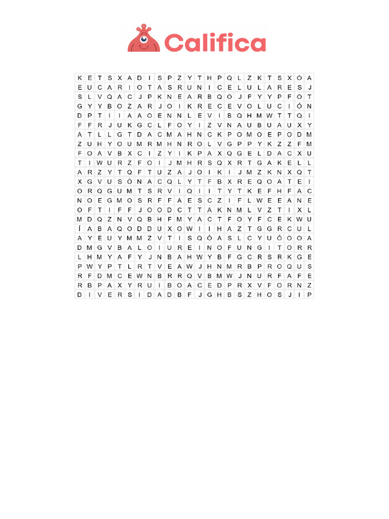 Sopaletras Califica | PDF