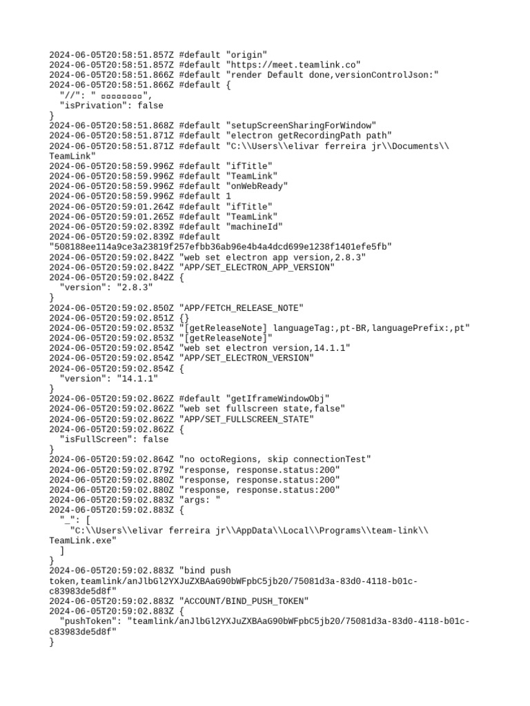 teamlink-desktop-log#default0 | PDF | Computing Platforms | Microsoft Windows