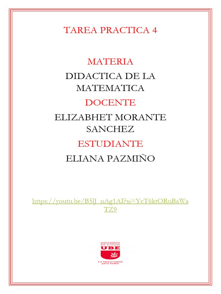 TAREA PRACTICA 4 | PDF