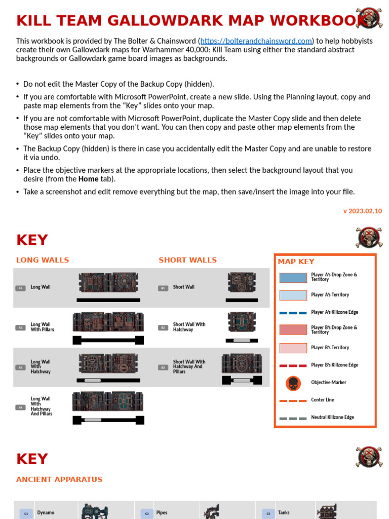 Gallowdark Kill Team Map Workbook | PDF | Chess