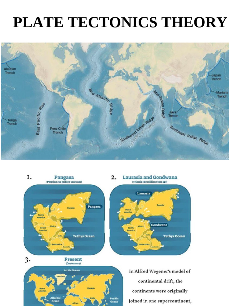Plate Tectonic Theory | PDF | Plate Tectonics | Volcano