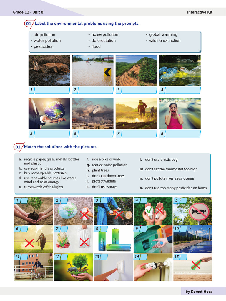 Environmental Issues and Solutions Guide | PDF | Pollution | Climate Change