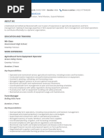 Sunil Resume 1 | PDF | Career & Growth