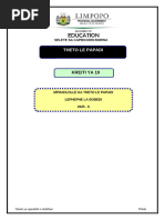 Sepedi Poetry Montshepetc5a1aboc5a1ego | PDF | Learning | Teachers