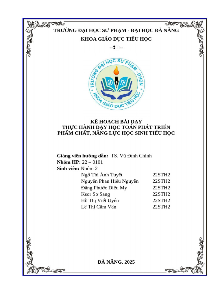 Nhóm 3_KHBD BÀI 25. HÌNH TAM GIÁC. DIỆN TÍCH HÌNH TAM GIÁC (TIẾT 1) | PDF