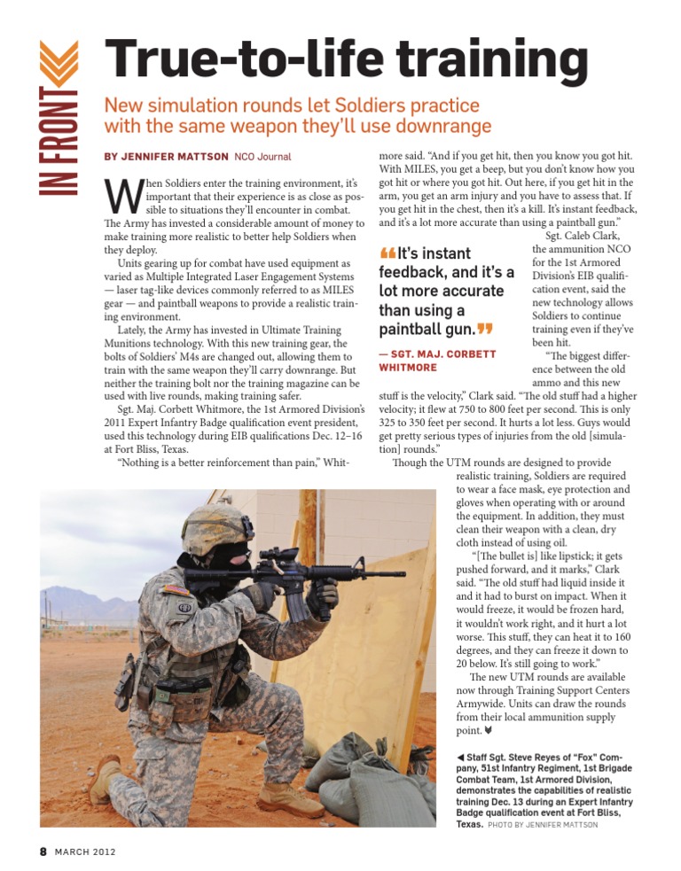 Simulation Rounds | PDF | Military | Military Science