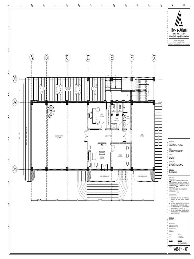 Revised Floor Plan for Farm House | PDF