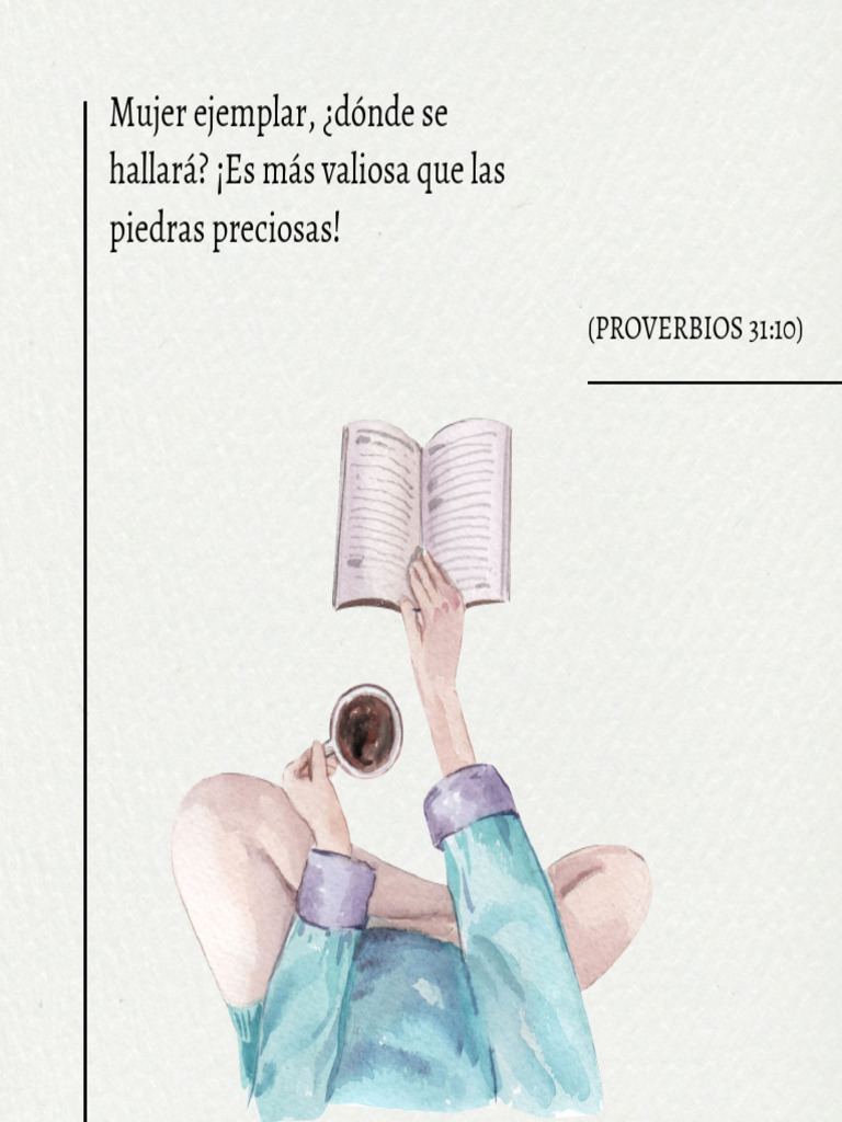 Mujer Ejemplar, ¿Dónde Se Hallará ¡Es Más Valiosa Que Las Piedras ...