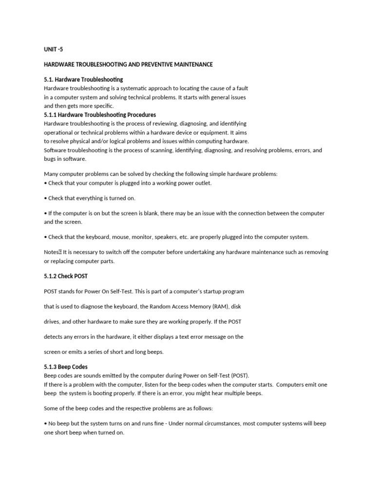 Handout Ict Grade 11th Unit - 5 | PDF | Antivirus Software | Backup
