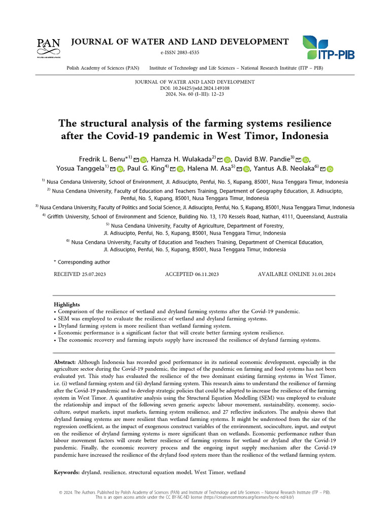 The Structural Analysis of The Farm | PDF | Agriculture | Structural ...