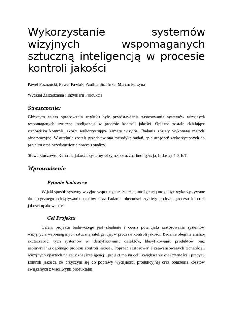 Projekt Badawczy Prezentacja Hegemoni | PDF