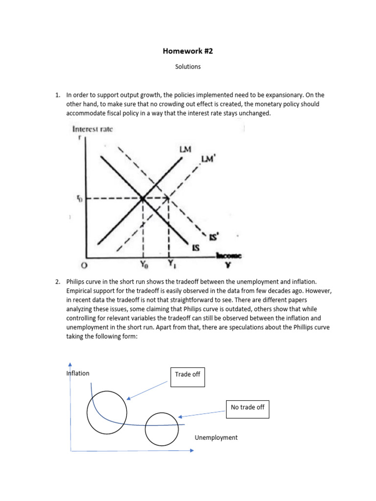 Homework #2 Macro1 Solutions | PDF