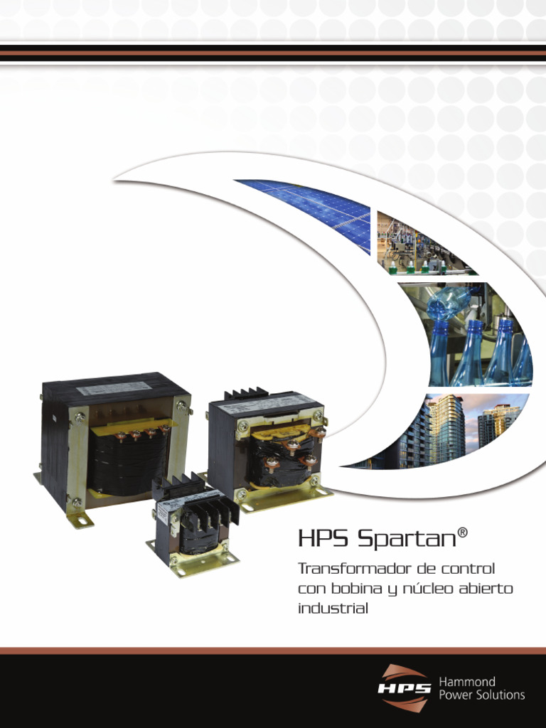 HPS Spartan Industrial Open Core and Coil Control Transformer Brochure ...