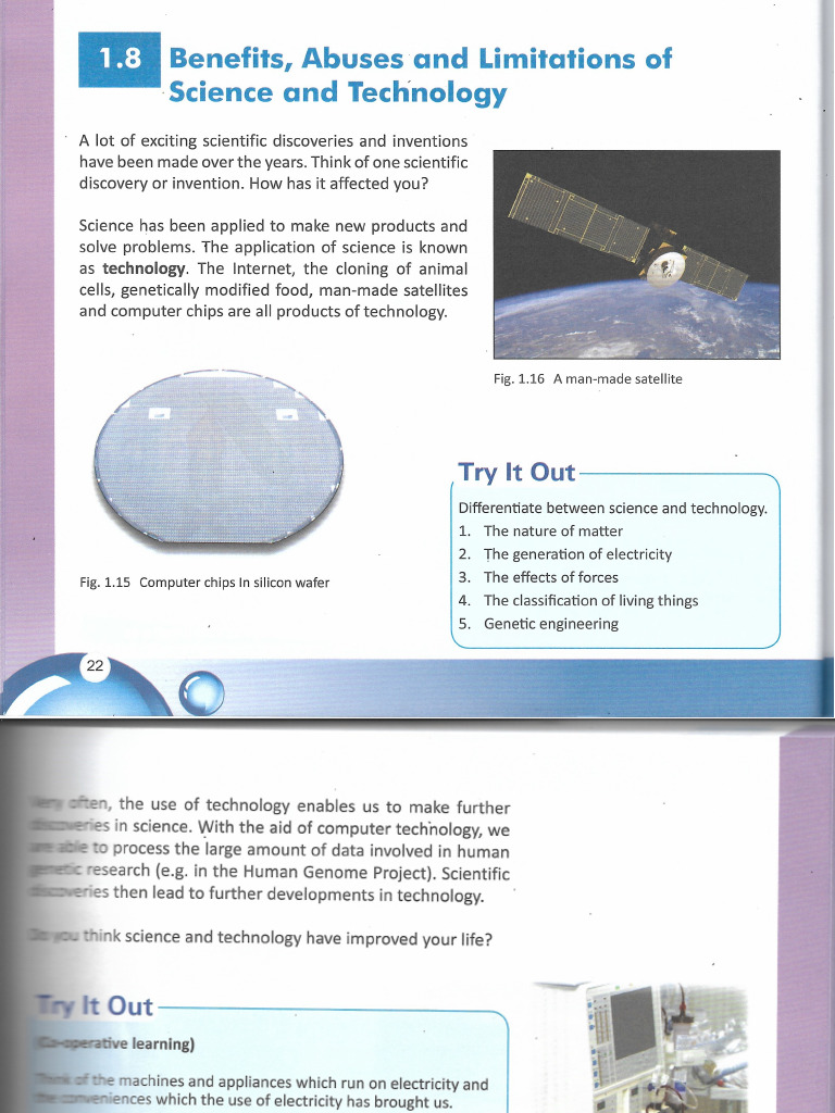 Benefits and Limitations of Science and Technology | PDF