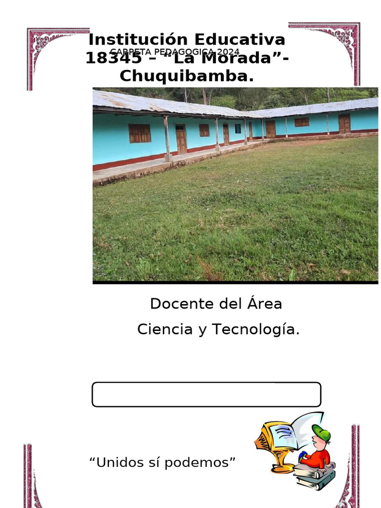 CARPETA Pedag - Dina 2024 Morada | PDF | Salón de clases | Maestros