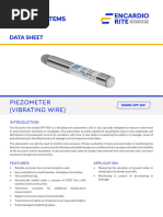 Piezometer Manual-2022 | PDF | Pressure Measurement | Calibration