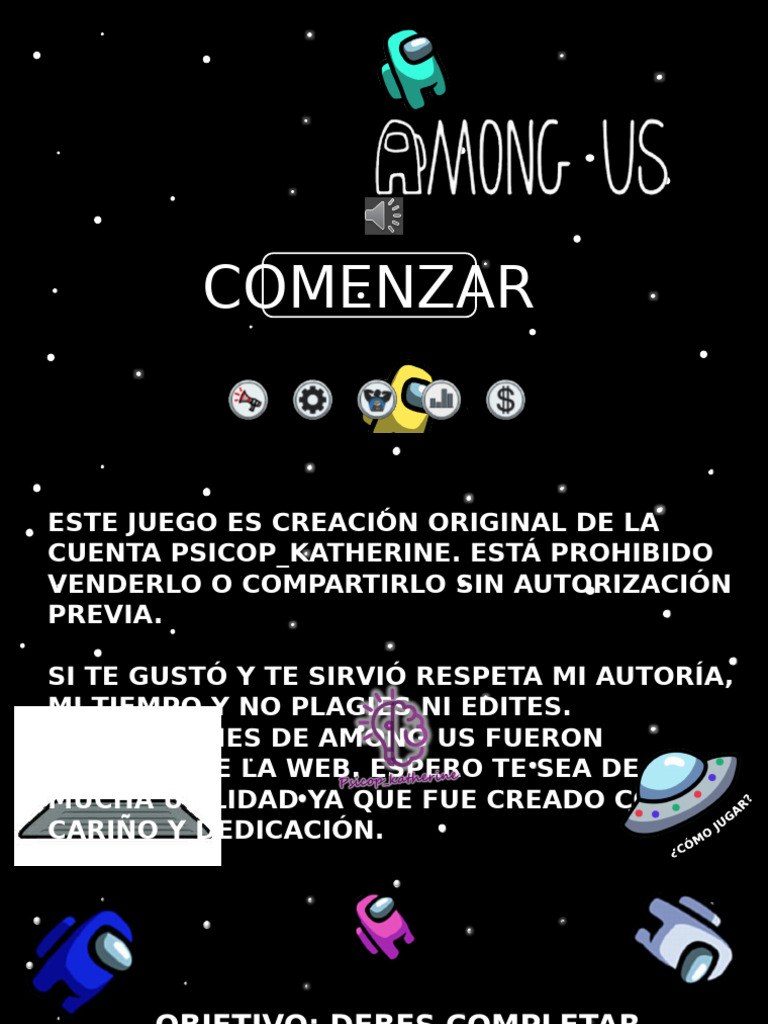 Juego Among Us PPT Original | PDF