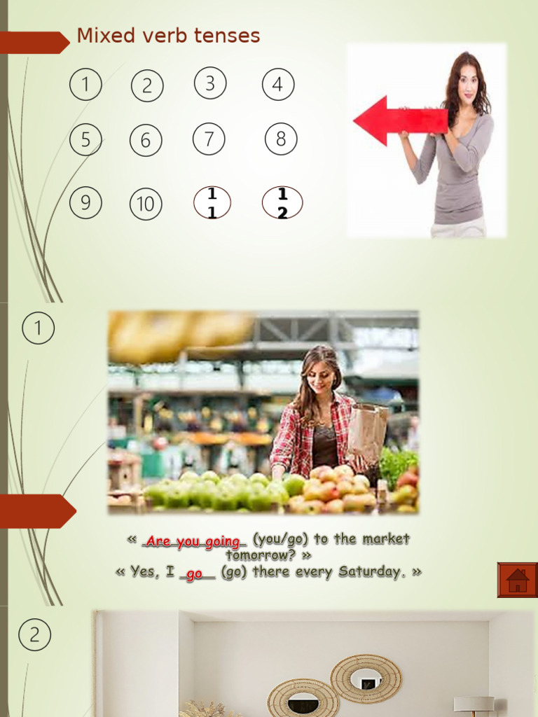 Game - Mixed Tenses - Revision | PDF