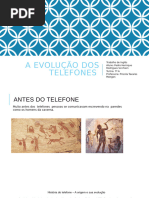 Evolução do Telefone: Da Invenção à Era Digital | PDF | Telefone ...