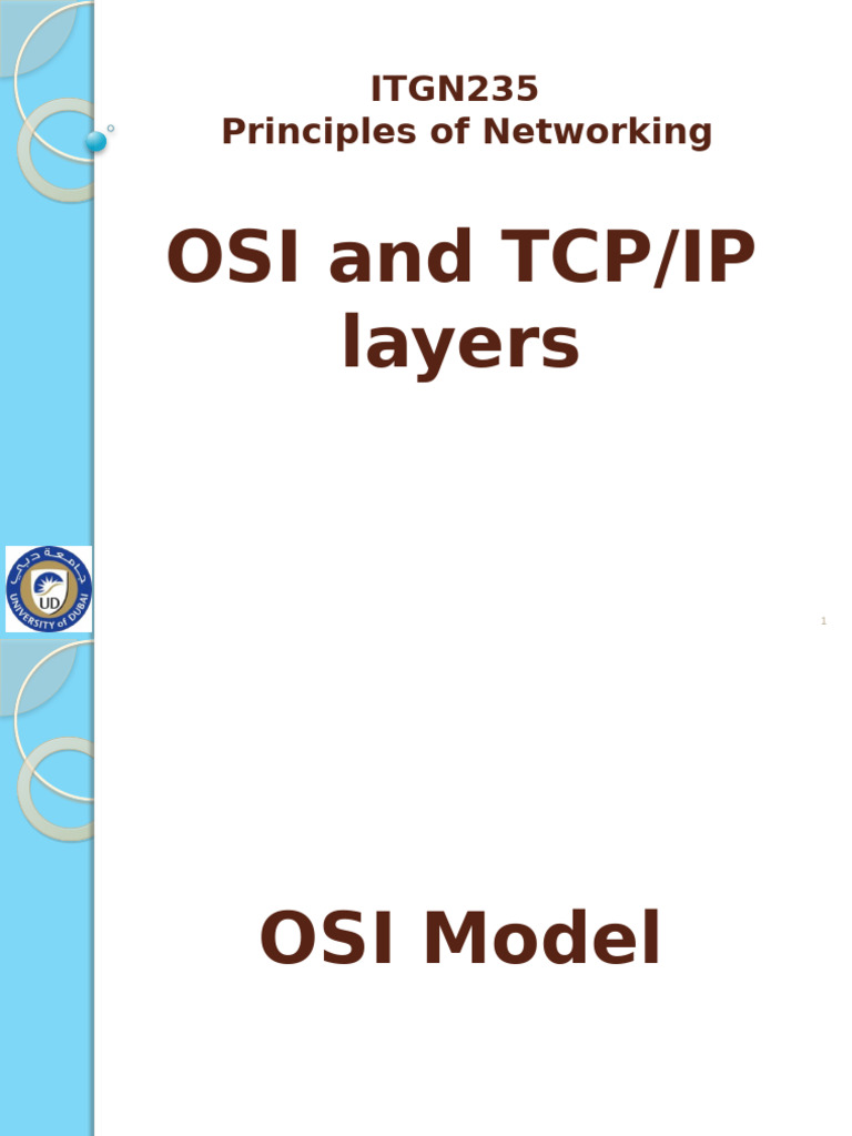 OSI and TCP/IP Networking Models Explained | PDF | Osi Model ...