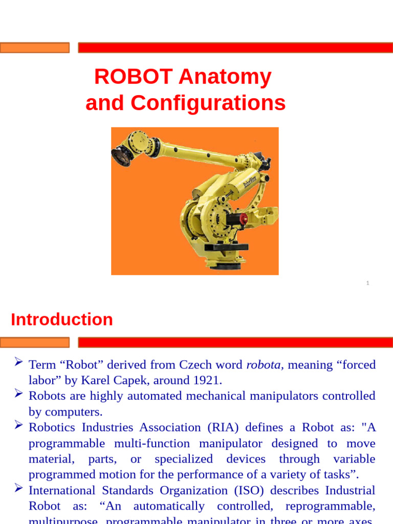 Robot anatomy and Configurations_3 | PDF | Coordinate System ...