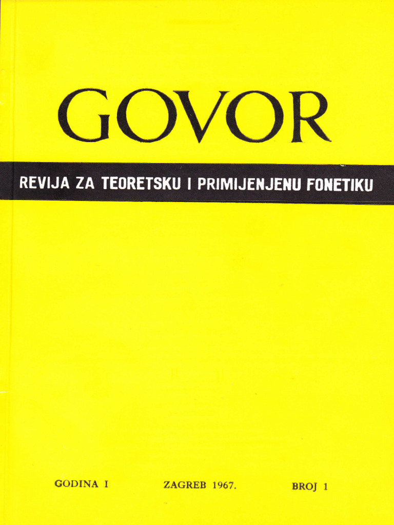 Govor 1967 1 | PDF