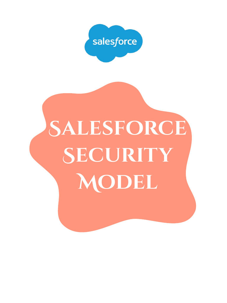 Security Model in Salesforce Key Concept 1745856482 | PDF | Login ...