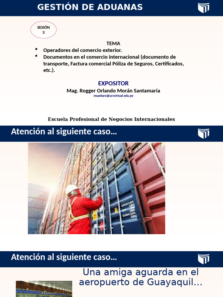 SESION - 3 - Agentes de Comercio Exterior y Deuda Tributaria | PDF ...