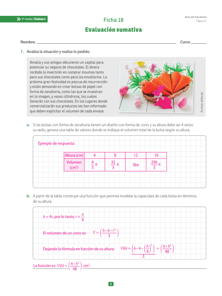U2_ACT_18_SOL | PDF | Pi | Función (Matemáticas)