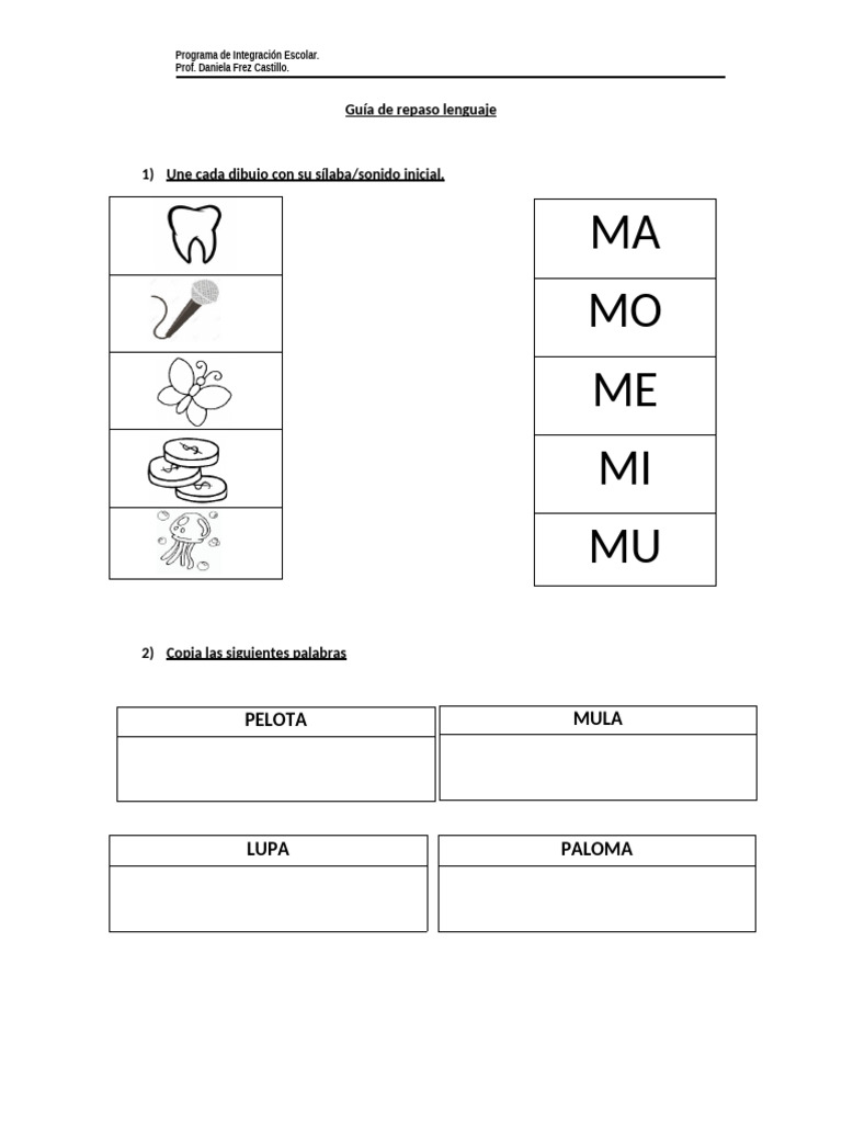 Repaso M L P | PDF